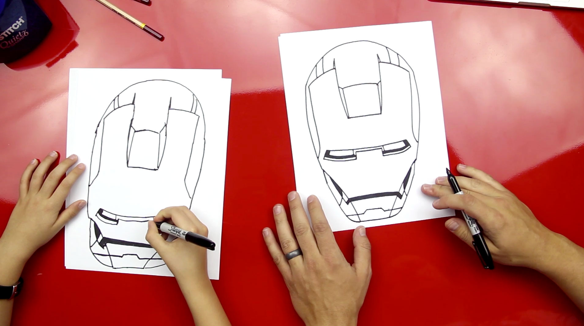 How To Draw An Iron Easy Drawings Youtube