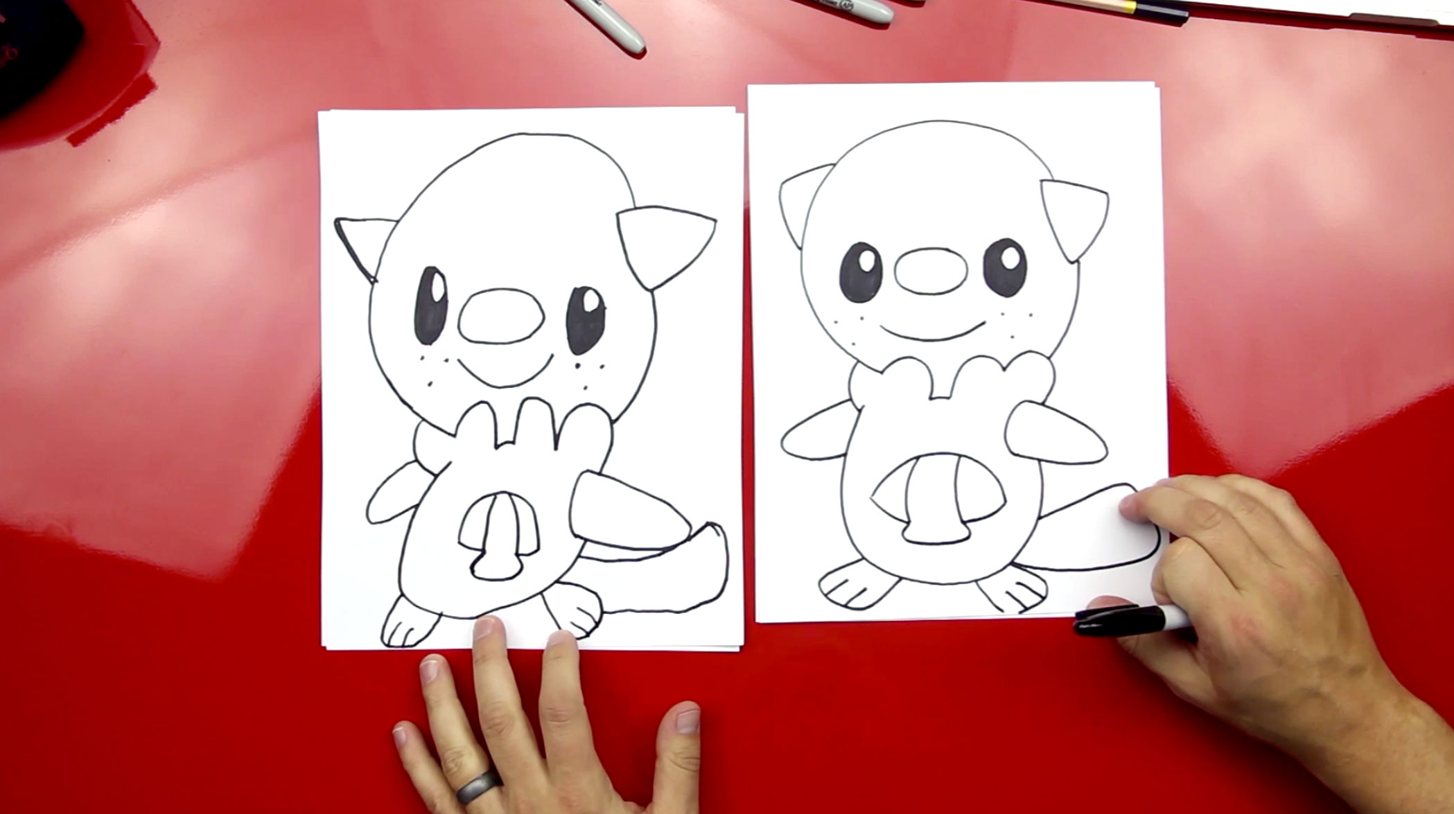 How To Draw Oshawott - Art For Kids Hub
