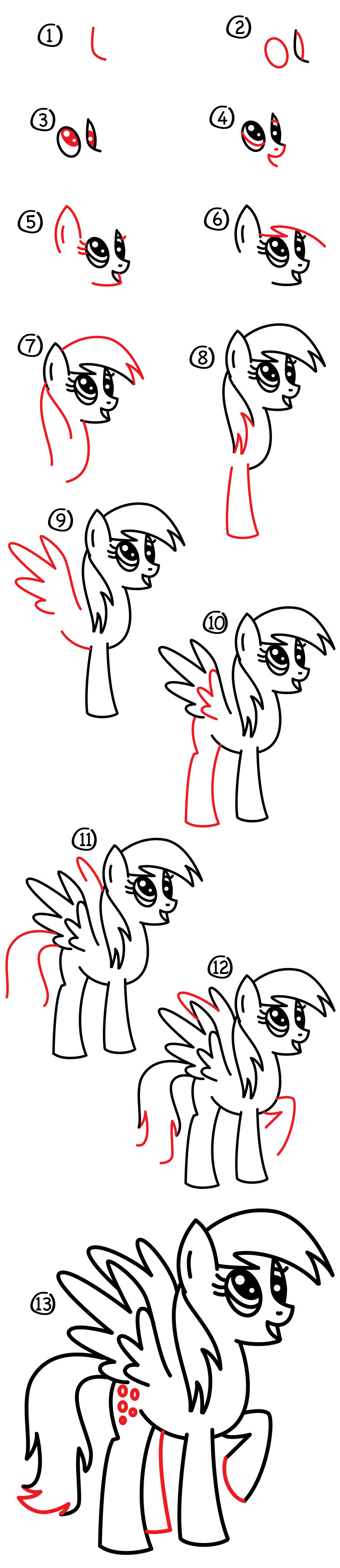How To Draw Derpy Hooves - Art For Kids Hub