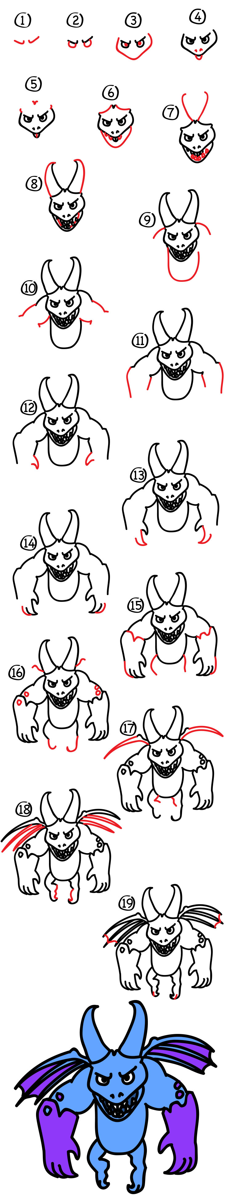 How To Draw Clash Royale Minion - Art For Kids Hub